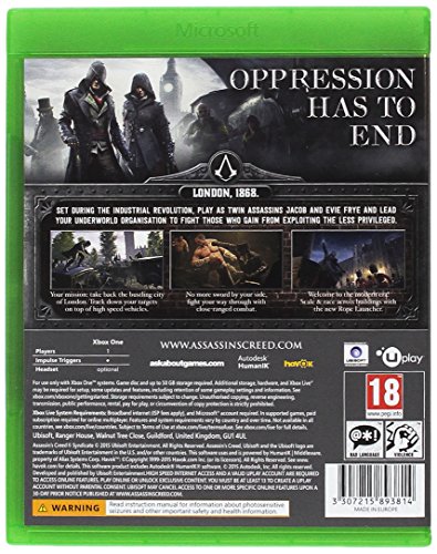 Assassin's Creed Syndicate Exclusive to Amazon.co.uk Steelbook Bundle (Xbox One)