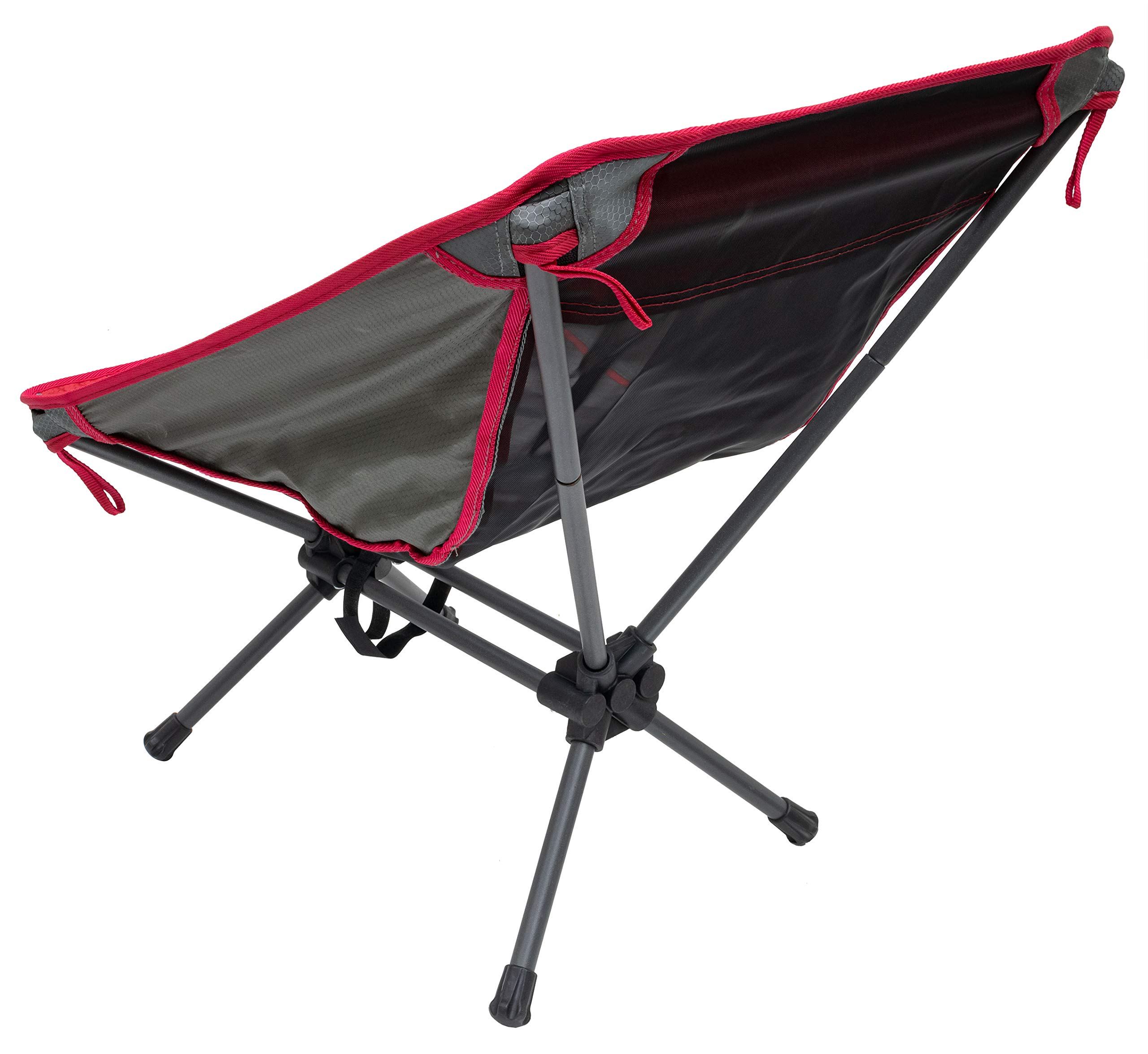 ALPS Mountaineering Simmer Camping Chair, One Size, Salsa/Charcoal
