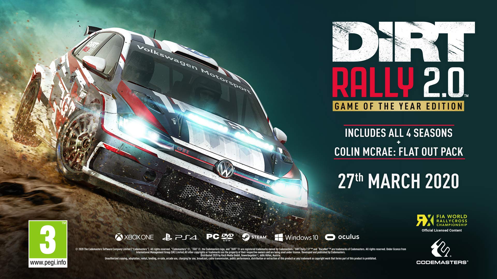 DiRT Rally 2.0 GOTY Xbox One