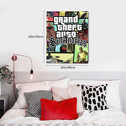AmerTac Grand Theft Auto Video Game Posters 5