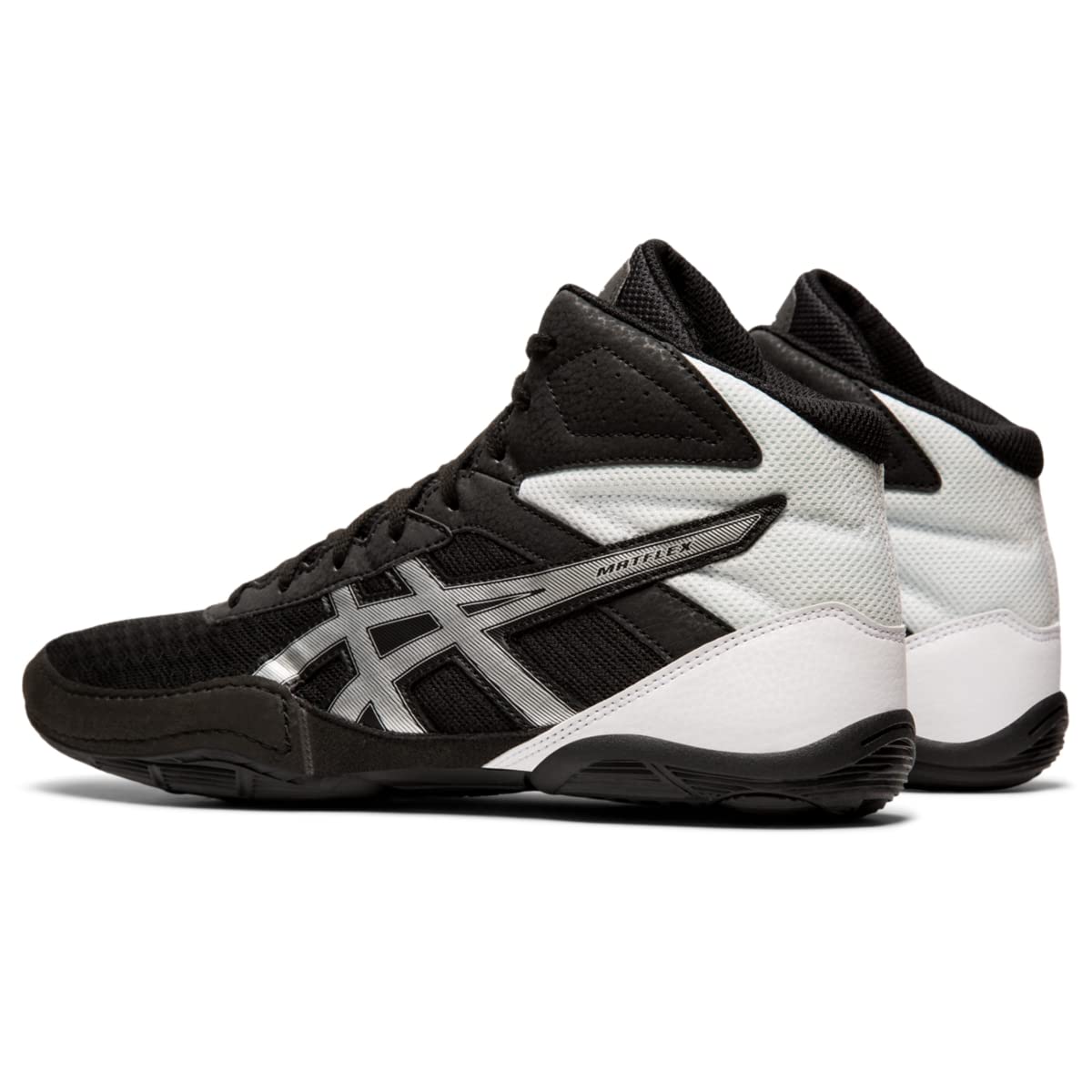 ASICS Men's MATFLEX 6 Wrestling Shoes, 10, BLACK/Silver