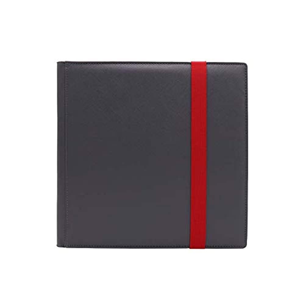 Dex Protection Card Binder 12 | Stores 480 Gaming Cards | Includes 20 Side Loading Card Pages | 12 Card Page Format | Strap Closure | Smooth Matte Padded Finish | Velvet Lined Interior
