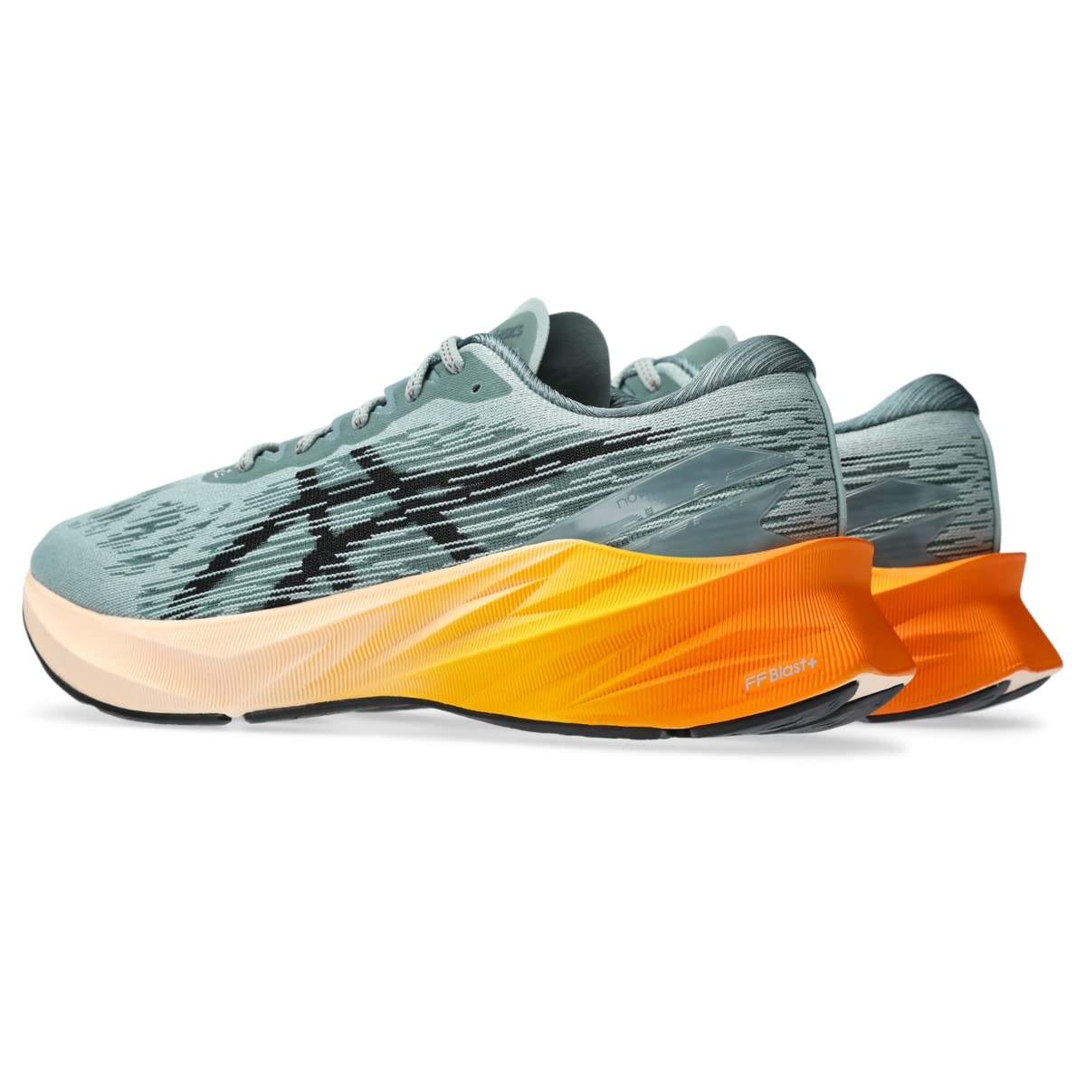 ASICS Men's NOVABLAST 3 Running Shoes, 11, OCEAN HAZE/BLACK