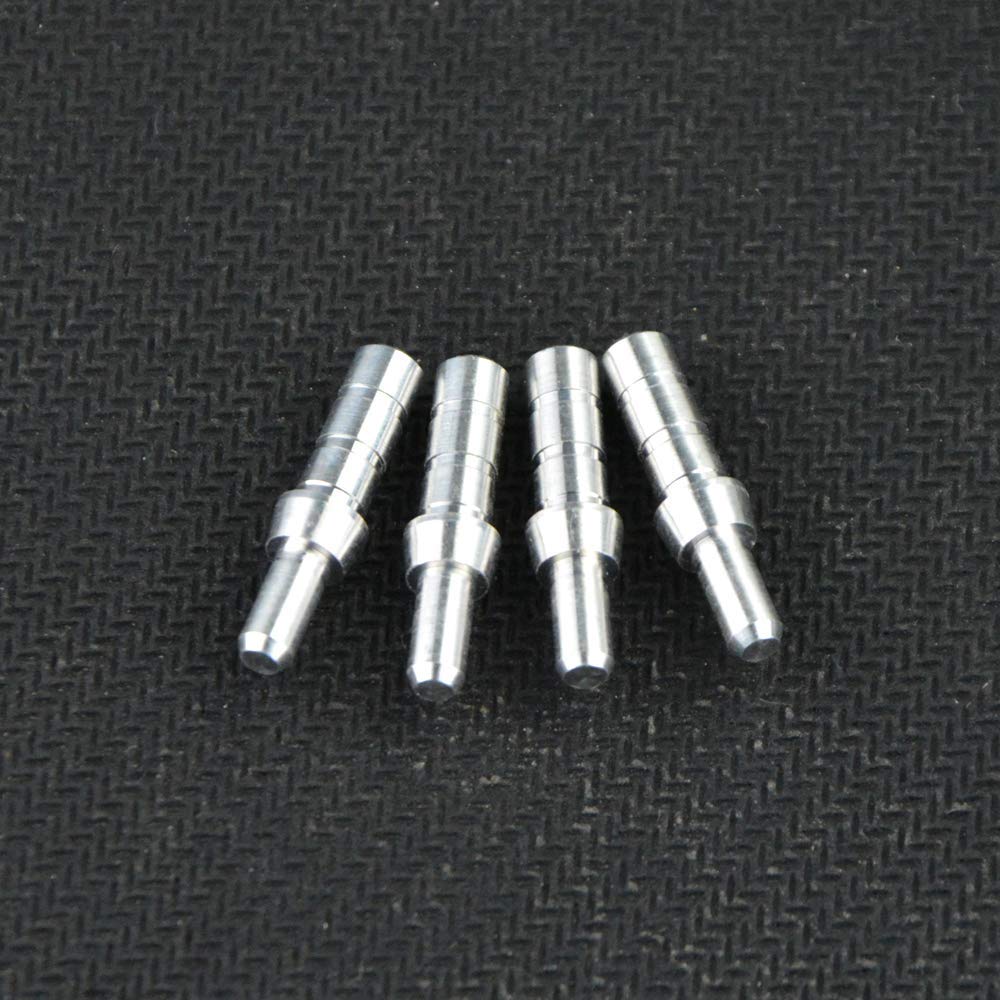 AMEYXGS 50pcs Arrow Pin Nock Bushing DIY Arrow Nock Pins Adapter for ID 6.2mm/6.0mm/4.2mm Arrow Shaft DIY Archery (4.2)
