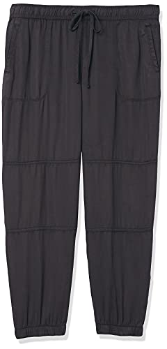 Amazon Brand - Daily Ritual Women's Lyocell Welt-Pocket Jogger, Asphalt, 10