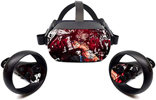 Anime Japanese Action Vinyl Skin Sticker Decal Cover for Oculus Quest Headset and Controllers by ESTEVAN SGARI