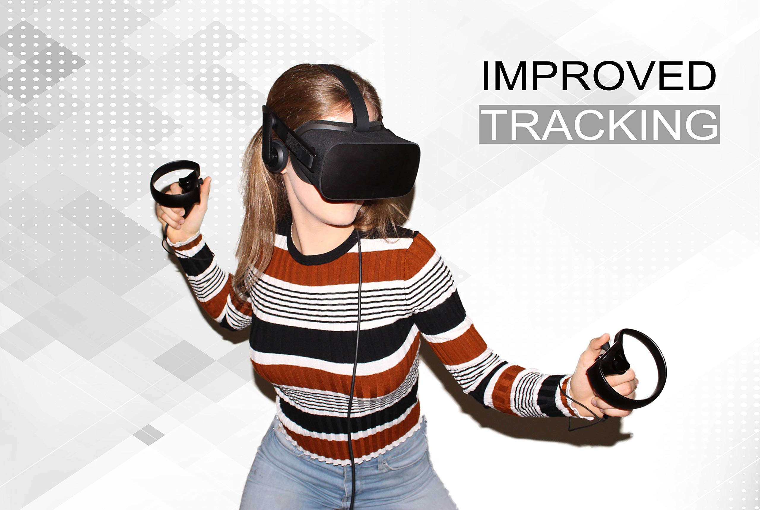 Glistco Mount Compatible with Oculus Rift Sensor - 2-Pack - Tape Included