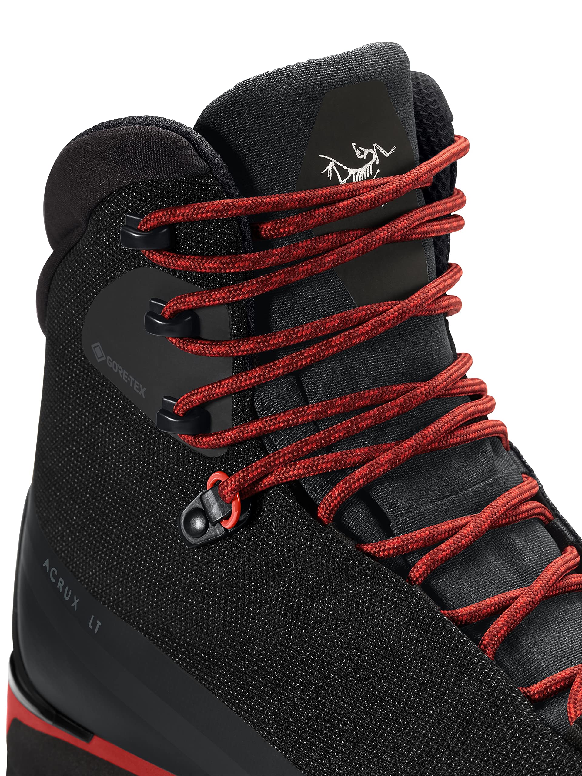 Arc'teryx Acrux LT GTX Boot | Lightweight Precise Climbing Boot | Black/Helios, 5
