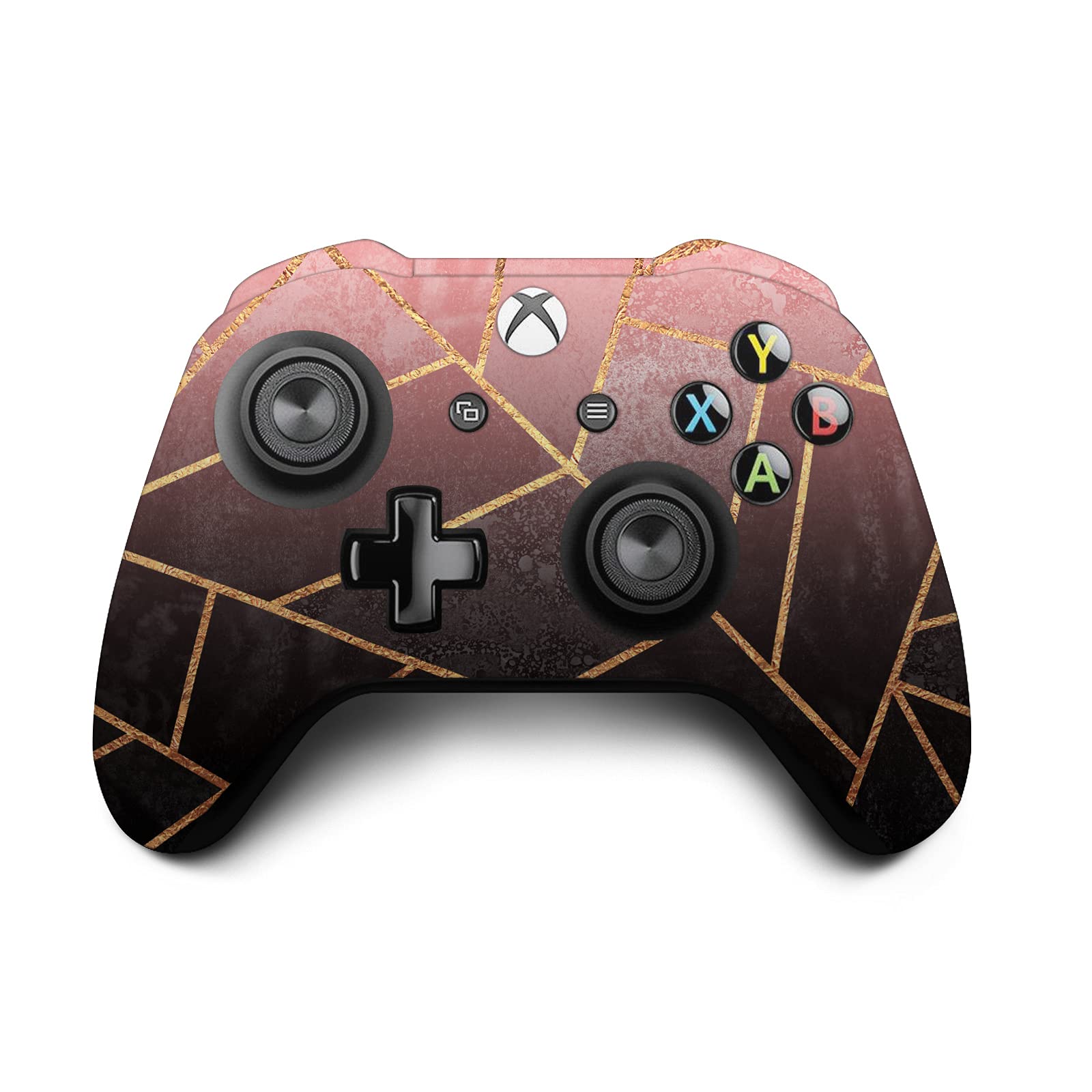 Head Case Designs Officially Licensed Elisabeth Fredriksson Pink And Black Art Mix Matte Vinyl Sticker Gaming Skin Case Cover Compatible With Xbox One S Console and Controller Bundle