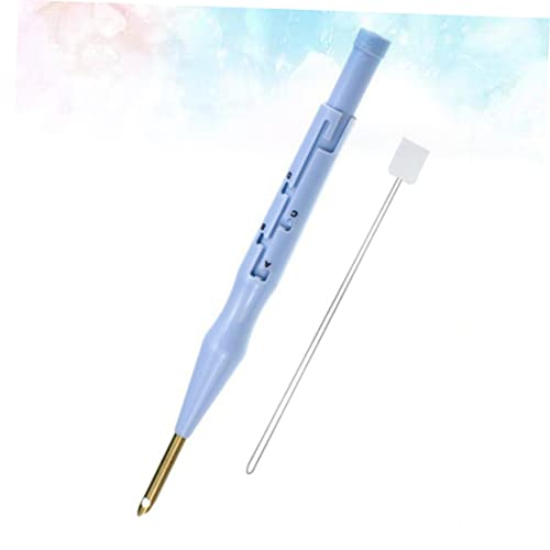 BETOOKY 2pcs Woolen Embroidery Weaving Tools Tool Embroidery Thread Punch Punch Hole Material Package Cross Stitching Punch Needle Stylus Tine Knitting Kits Embroidery Needle