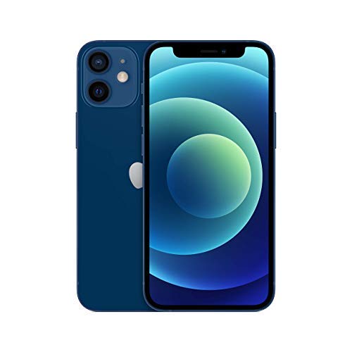Apple iPhone 12 Mini, 256GB, Blue - Cricket Wireless (Renewed)