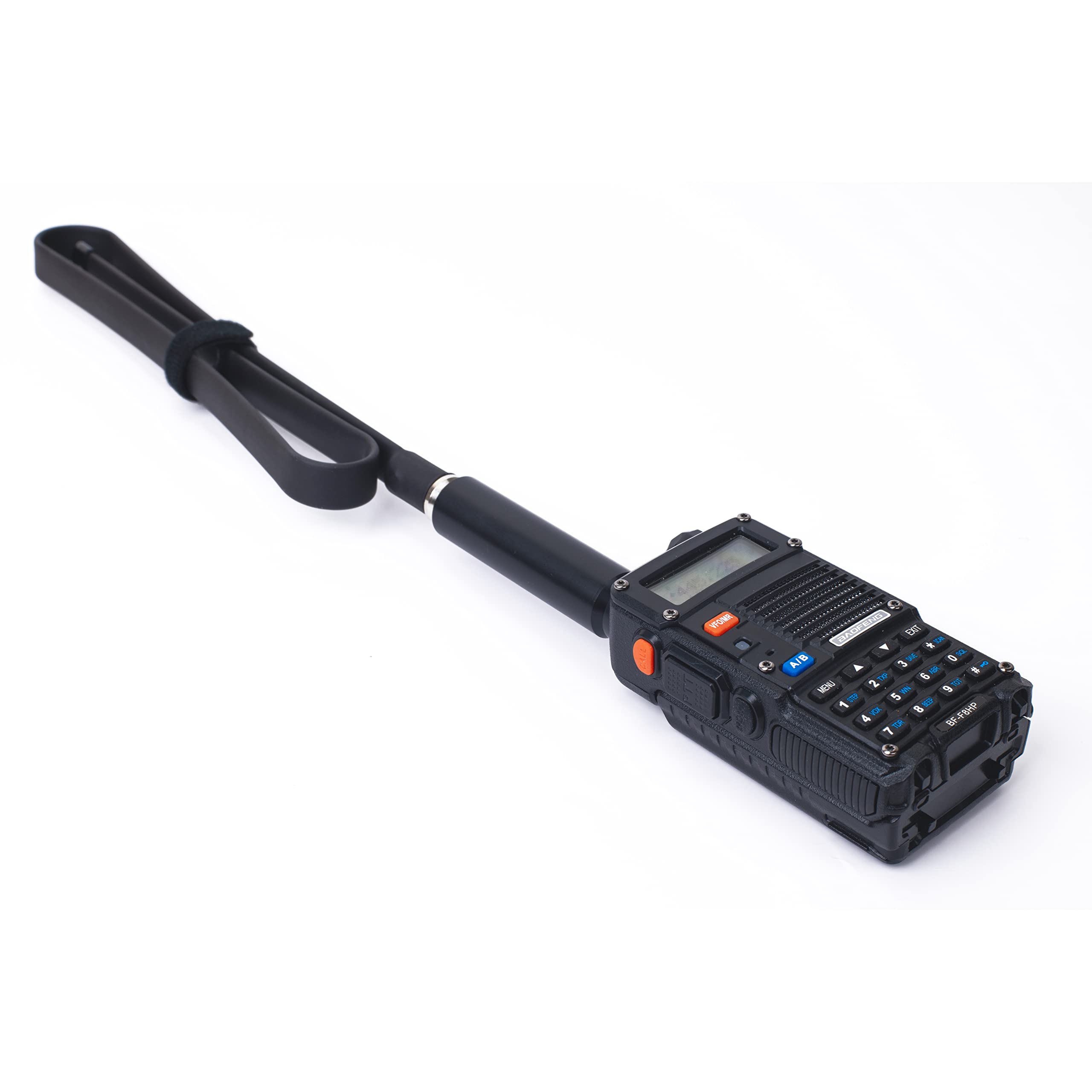 Authentic Genuine Nagoya NA-F30 30-Inch Tactical Foldable Whip Amateur (144/430MHz) Antenna SMA-Female for BTECH and BaoFeng Radios