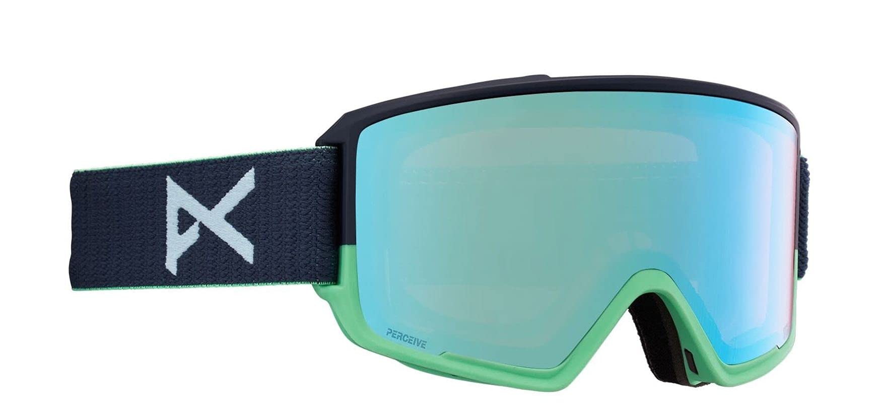 Anon Men's M3 Goggles with Spare Lens, Navy / Perceive Variable Blue