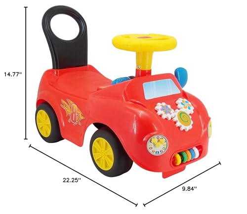 Kiddieland Lights n Sounds Activity Buggy, Ride on Large