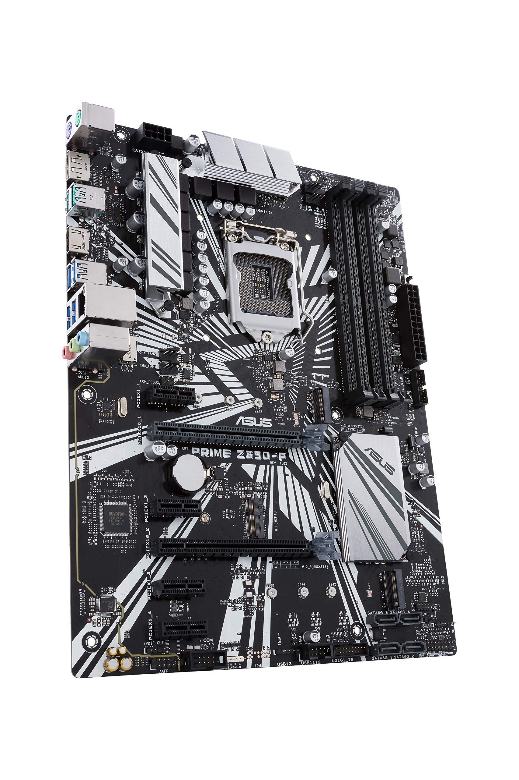 ASUS Prime Z390-P LGA1151 (Intel 8th and 9th Gen) DDR4 DP HDMI M.2 Z390 ATX Motherboard with USB 3.1 Gen2 (Renewed)