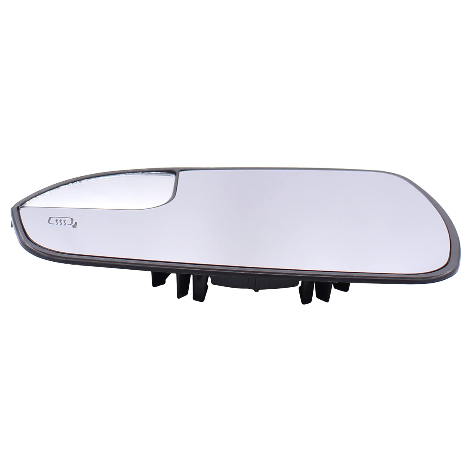 ApplianPar Left Driver Side Power Heated Mirror Glass for Ford Fusion 2013-2020, DS7Z-17K707-F