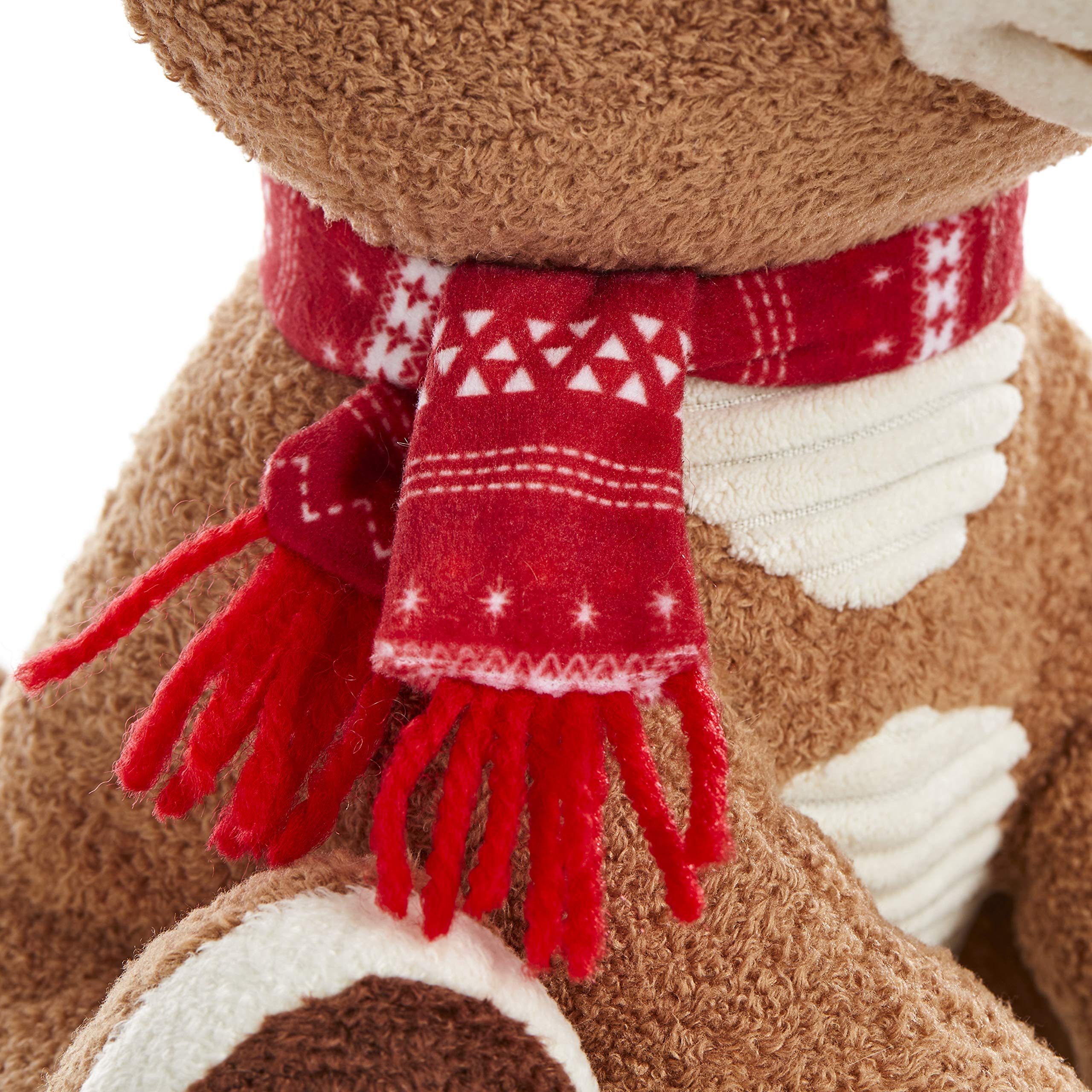 KIDS PREFERRED Rudolph The Red-Nosed Reindeer Set with Stuffed Animal, Plush Rattle, & Crinkle Teether Activity Soft Book, Christmas Holiday Toy, Boys & Girls 0 and up