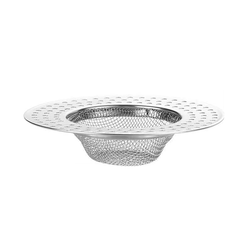 Bathtub Drain Hair Catcher, Fast Drain Shower Drain Hair Catcher, Stainless Steel Drain Protector for Bathroom Pop-up Drain, Kitchen and General Drain (4 PCS,Outer Diameter 3.55in/Inner Diameter 2in)