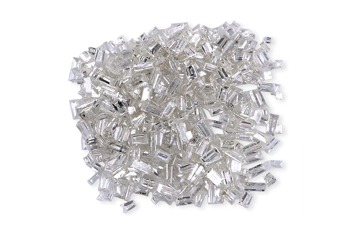 AFFY 5pc 2.4-2.5mm Natural Loose Diamond Taper/Baguettes SI-I Clarity I-J Color