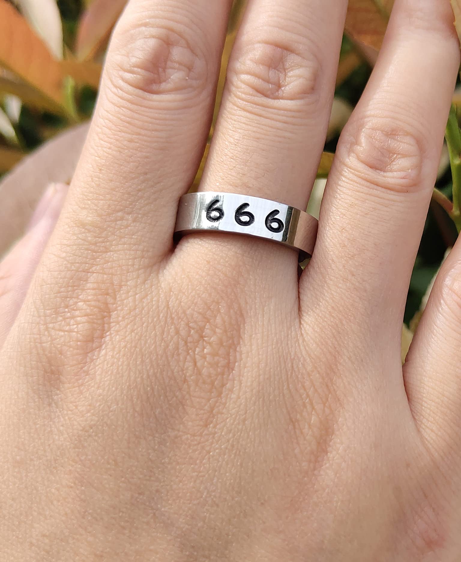 AJRUIER Angel Number Ring for Women Number 222 Necklace Silver Number Ring Chain Numerology Jewelry Gift,222 Ring
