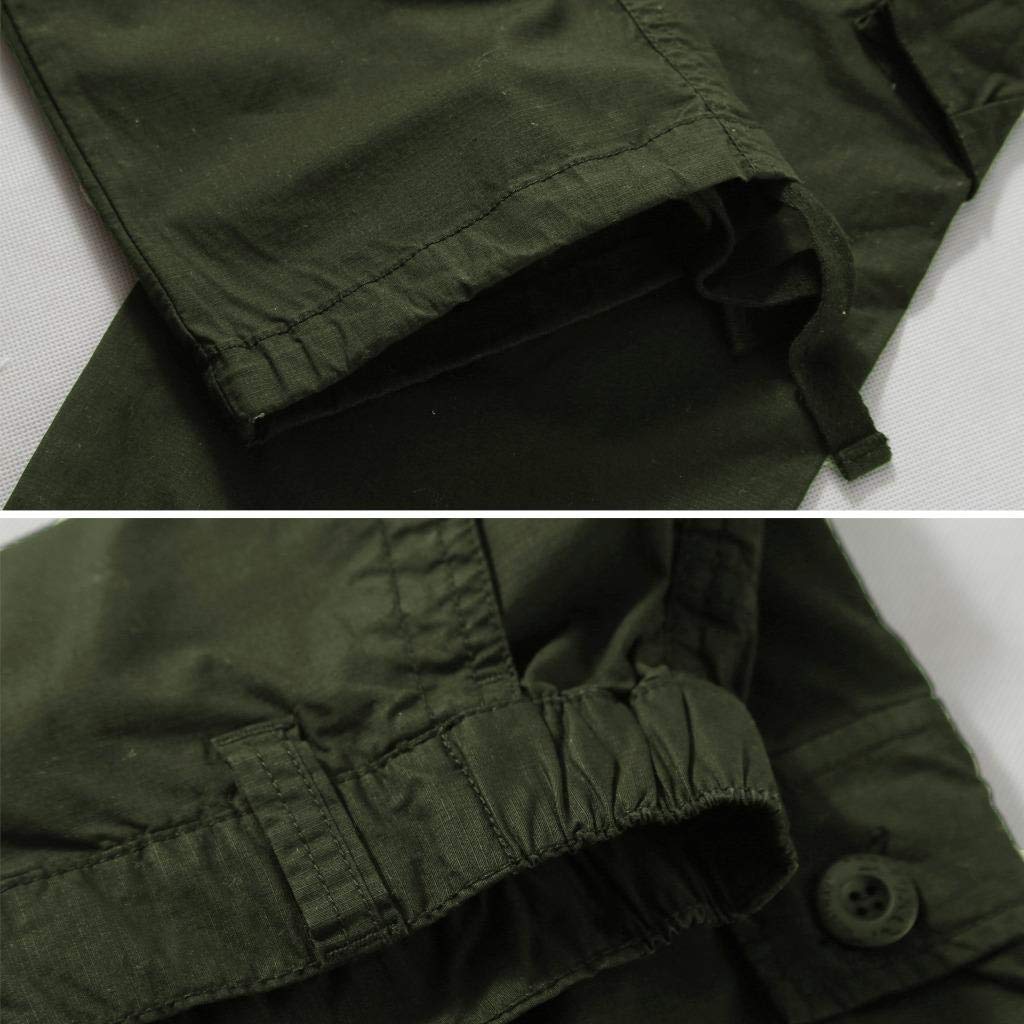 AKARMY Womens Cargo Pants with Pockets, Outdoor Casual Ripstop Military Combat Construction Work Pants 2040 ArmyGreen