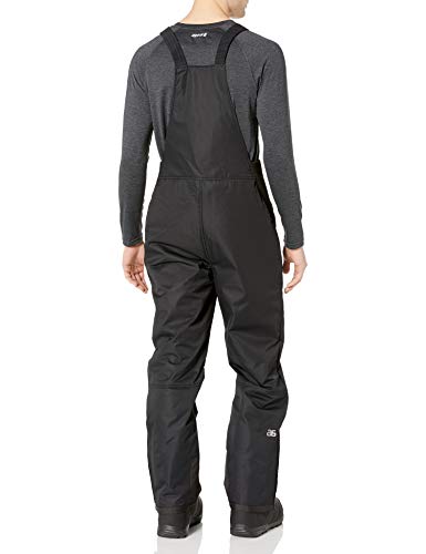 Arctix Men's Essential Insulated Bib Overalls, Black, X-Large/34" Inseam