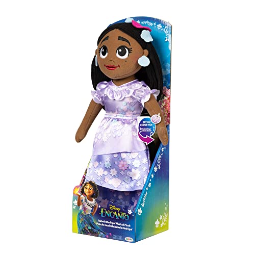 Disney Encanto Isabela Madrigal Doll Musical Singing Plush - 14 Inches Tall