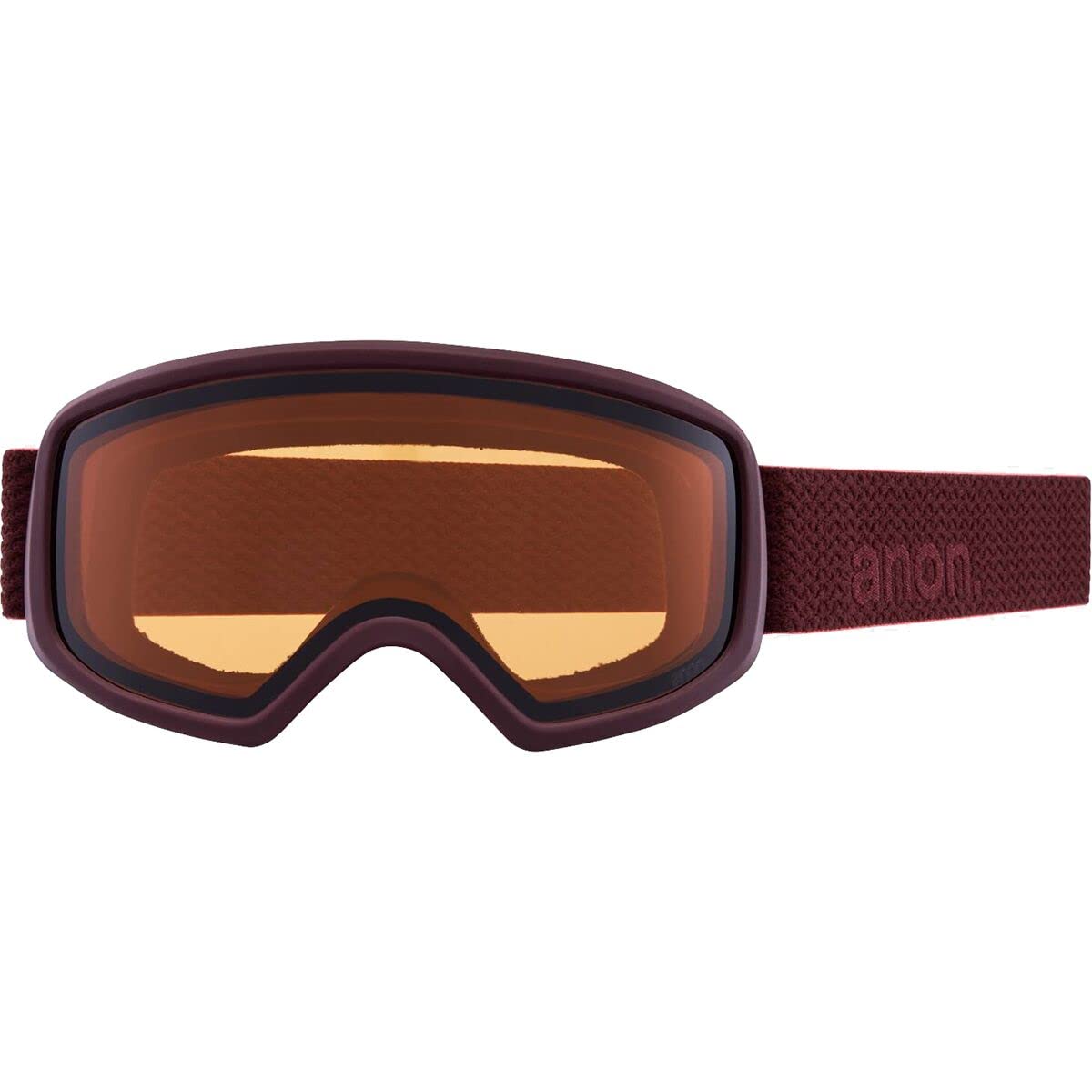 Anon Deringer Goggles + Bonus Lens, Frame: Mulberry, Lens: Perceive Sunny Red (14% / S3), Spare Lens: Amber (55% / S1)