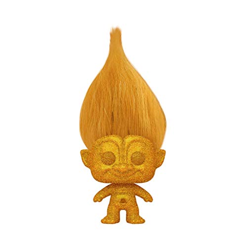 Funko Pop! Trolls: Good Luck Trolls - Diamond Collection Gold Troll Limited Edition Version Vinyl Figurine #8