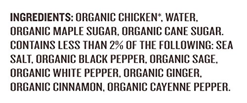 Applegate, Organic Chicken & Maple Breakfast Sausage, 7 oz (frozen)