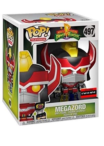 Funko Power Rangers Metallic Megazord 6 inch Pop Vinyl Figure (AAA Anime Exclusive)