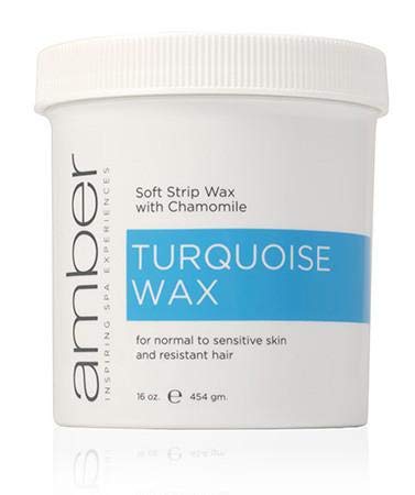 Amber Professional Waxing Turquoise Wax 16 oz Jar