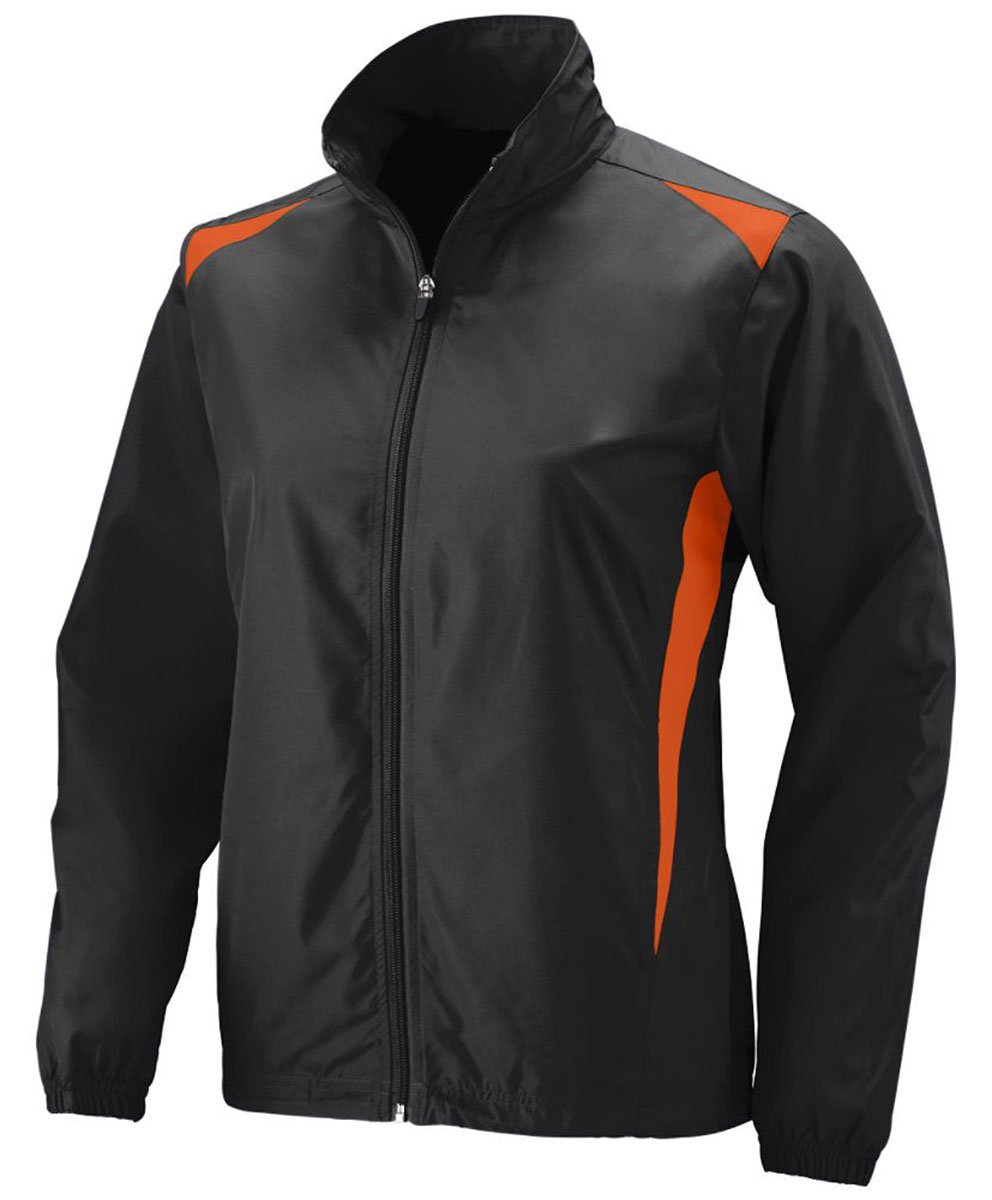 Augusta Sportswear Womens Premier Jacket M Black/Orange