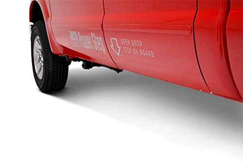 AMP Research RealTruck PowerStep Plug-N-Play | Fits 2017 - 2019 Ford F-250/F-350/F-450 Super Duty | 76235-01A | Ergonomic, Rust-Proof Aluminum, True Flush Mount