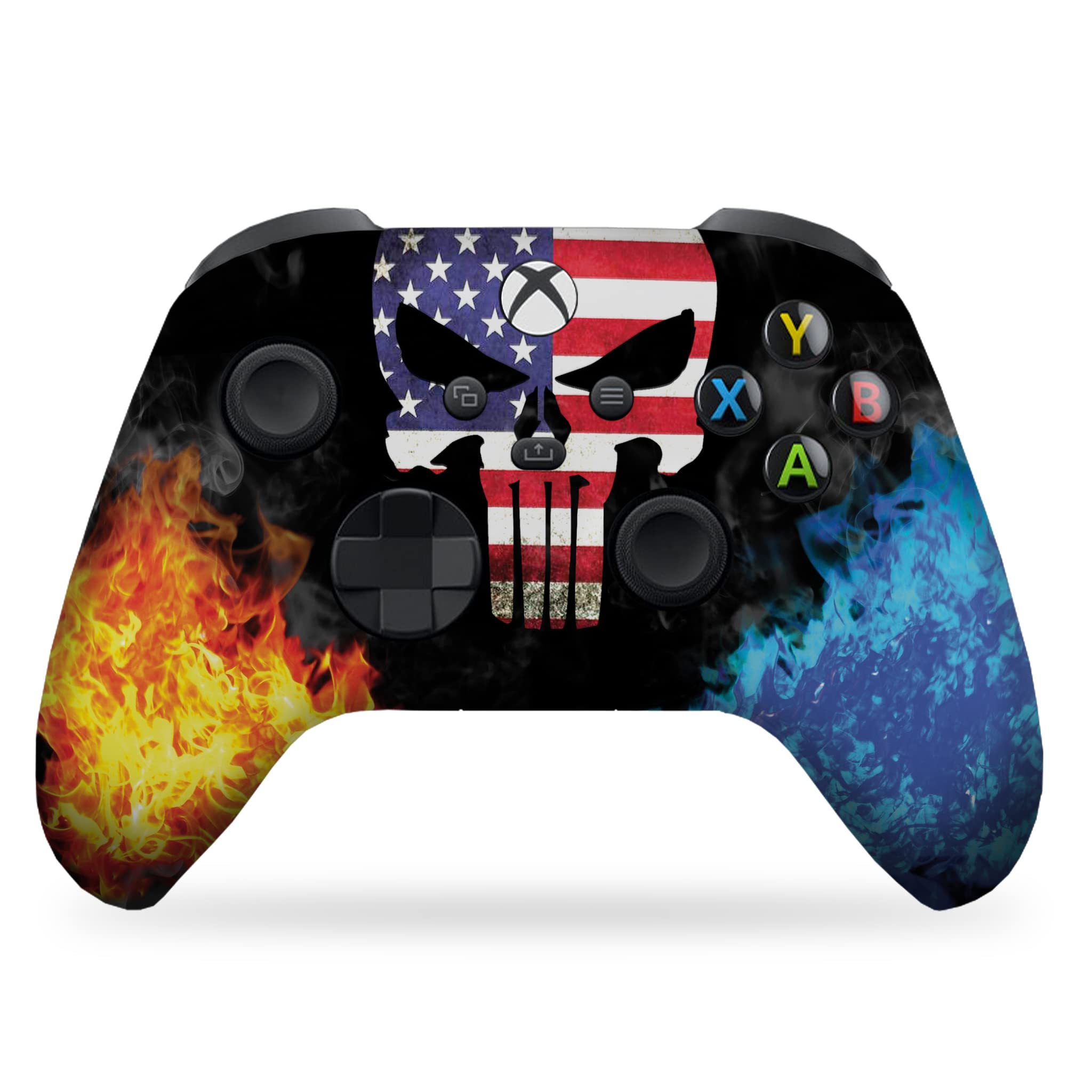 DreamController Batmen Custom X-box Controller Wireless compatible with X-box One/X-box Series X/S Proudly Customized in USA with Permanent HYDRO-DIP Printing(NOT JUST A SKIN) (MODDED)