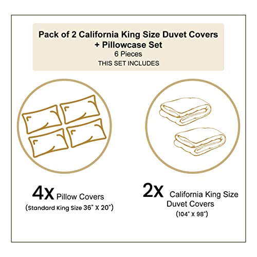 Ambesonne Diver Duvet Cover Sets, Ocean Items Pattern Shark Sea Turtle Submarine Octopus Deep Sea Angler Nautical Theme, Bedding Set with 2 Duvet Covers 4 Pillowcases, 2 Pack Cal King Size, Multicolor