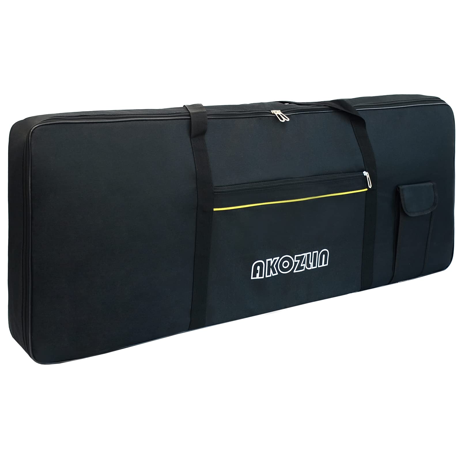 AKOZLIN 76 Portable Padded Keyboard Case Bag,Update Version Electric Piano Keyboard Gig Bag 46"x5.3"x18.8"