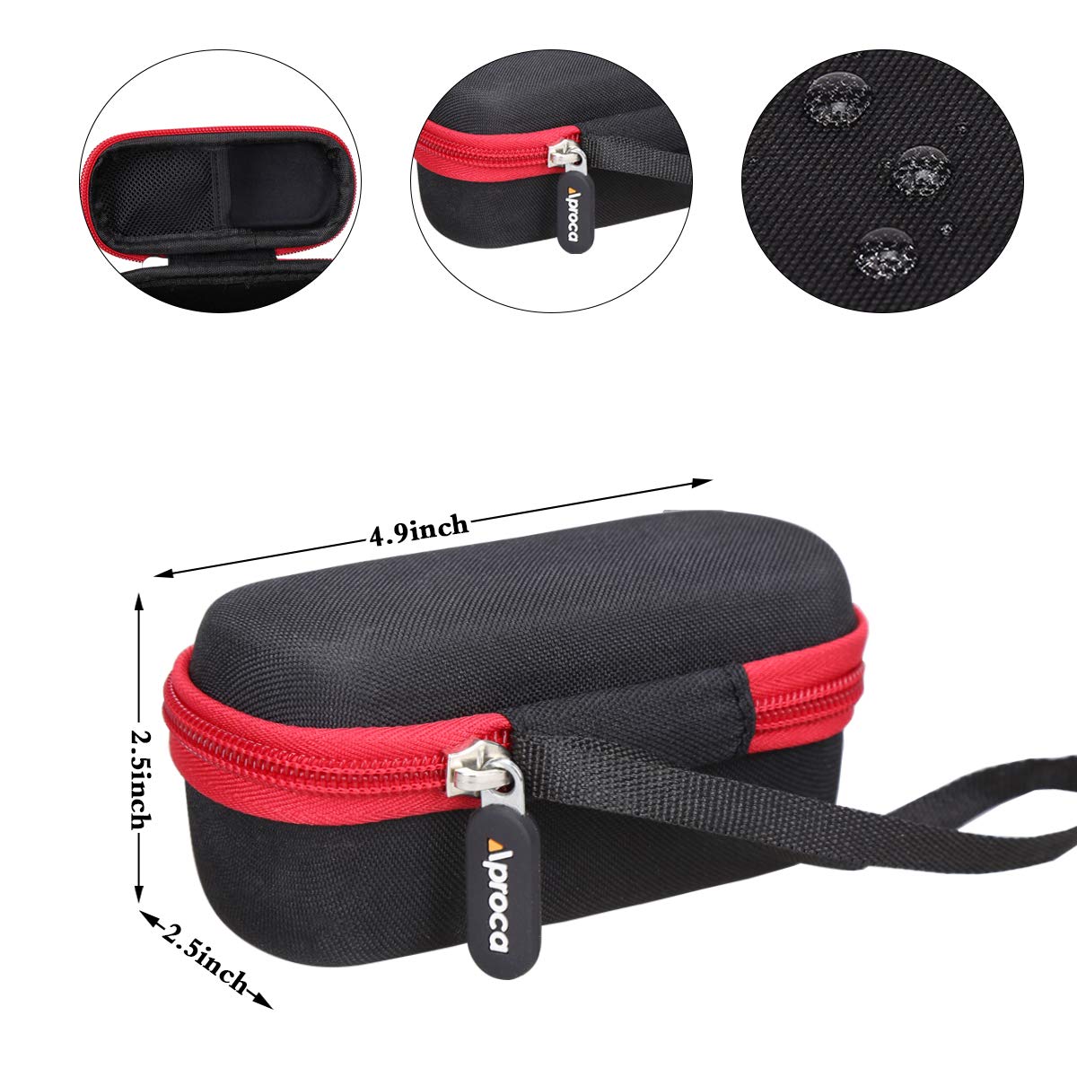 Aproca Hard Storage Travel Case, for Donner Tuner Pedal, Dt-1 Chromatic Guitar Tuner Pedal