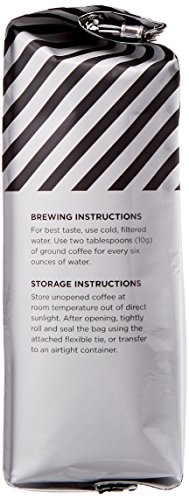 AmazonFresh Donut Cafe Whole Bean Coffee, Medium Roast, 12 Ounce (Pack of 3)