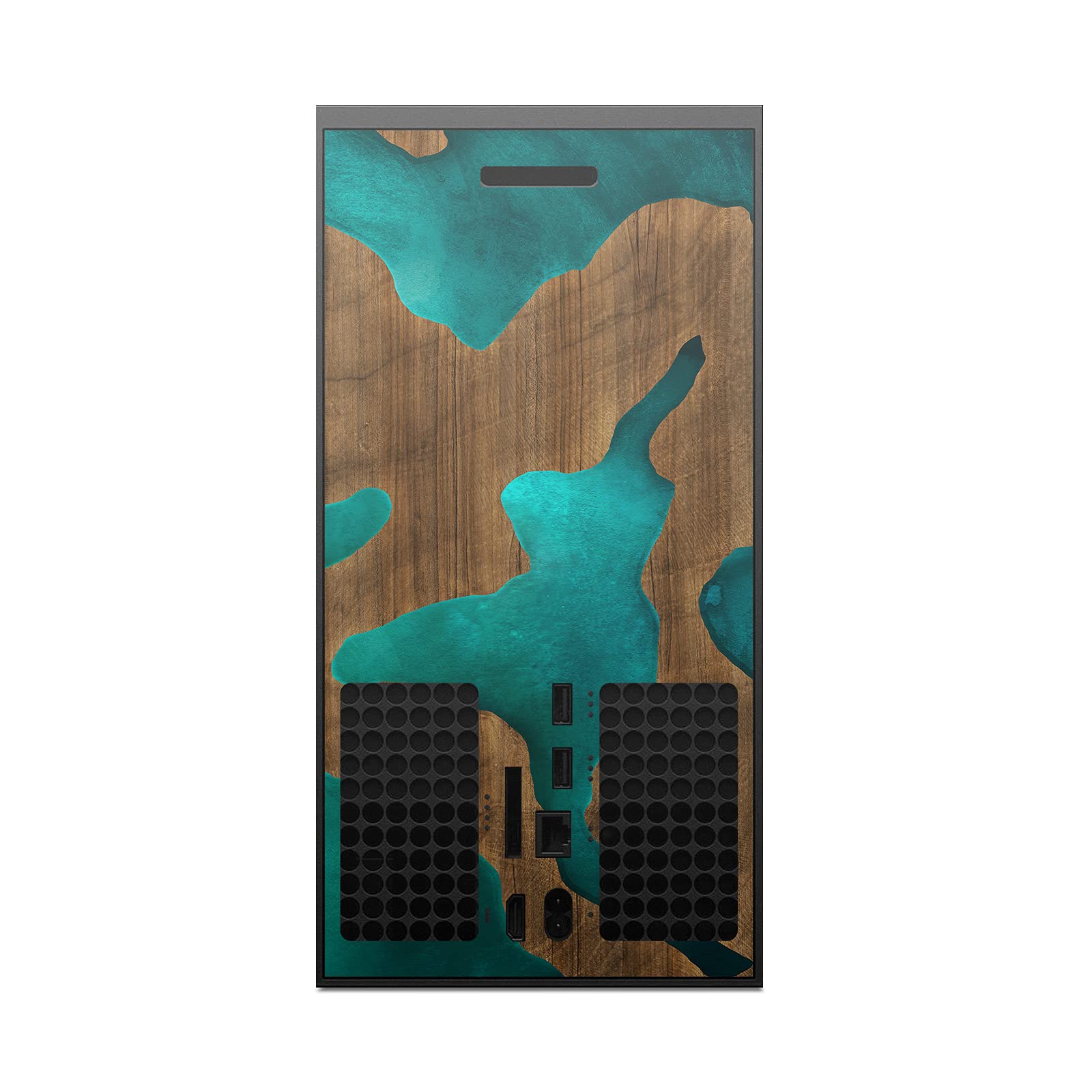 Head Case Designs Officially Licensed Alyn Spiller Aqua Art Mix Vinyl Sticker Gaming Skin Decal Cover Compatible With Xbox Series X Console and Controller Bundle