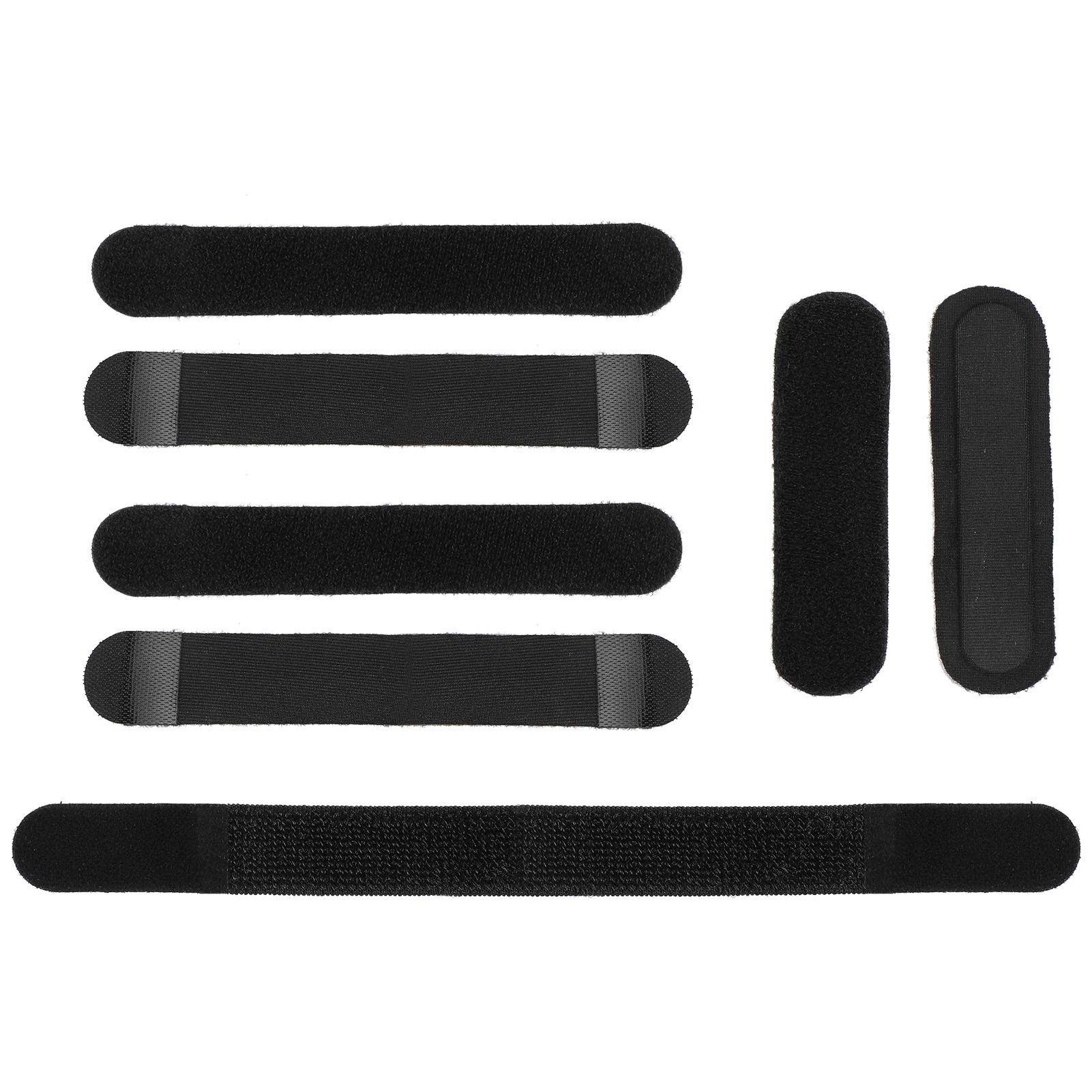 ANGGREK Finger Splint, 7pcs/set Adjustable Trigger Finger Fixation Splint Finger Head Fixation Guard Band Finger Fix Correction Orthosis for Straightening Fingers