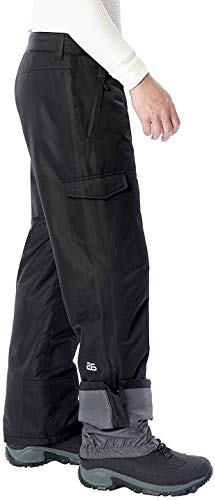 Arctix Insulated Cargo Snowsports Pants - 32" Inseam - Men's-small,black