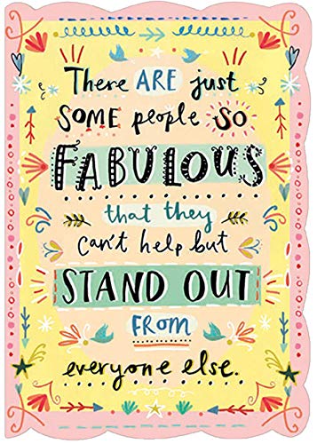 RSVP Birthday Greeting Card - So Fabulous : Can't Help But Stand Out