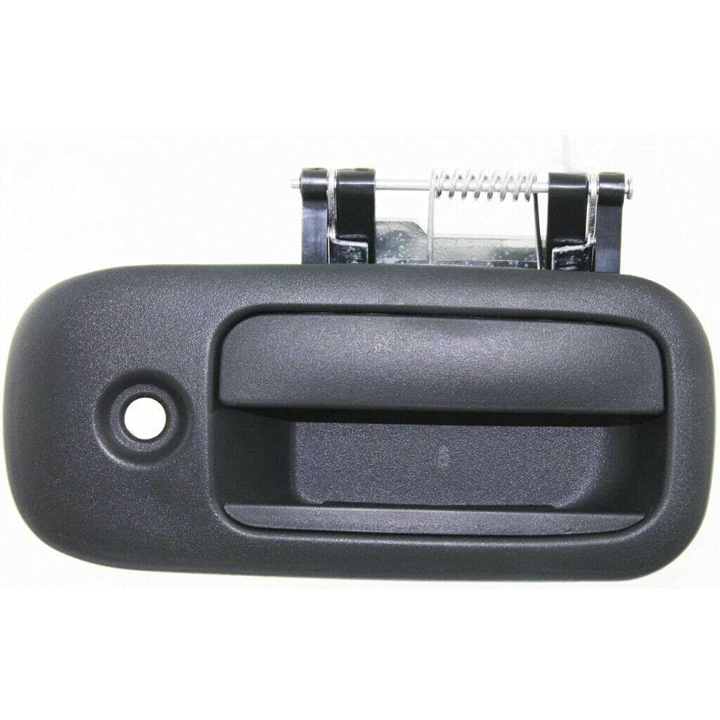 APDTY 94484 Exterior Side Sliding Door Handle w/Keyhole Right, Passenger-Side