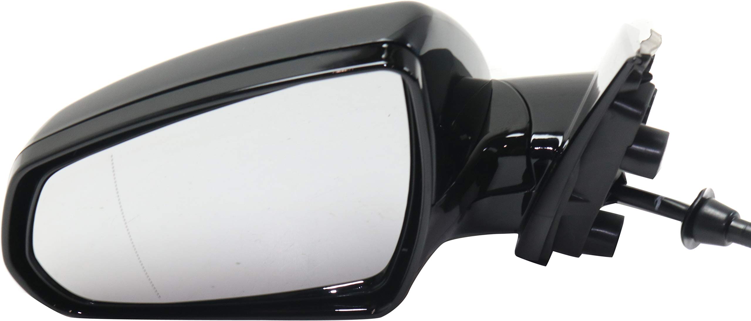 Kool Vue Driver & Passenger Side Power Heated Mirrors for Cadillac SRX 2010-2012 Power Fold With Memory Paintable For Models Without Etched Warning