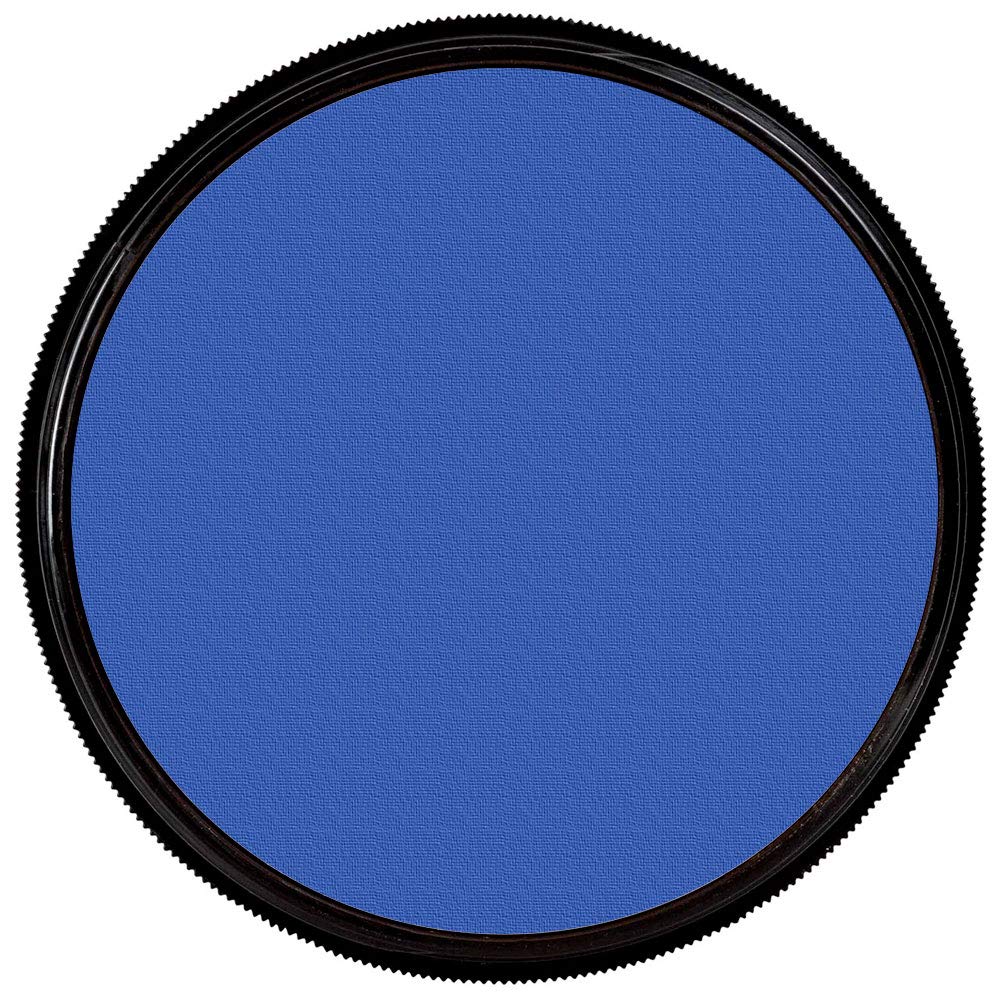 Mehron Makeup StarBlend Cake Makeup | Wet/Dry Pressed Powder Face Makeup | Powder Foundation | Blue Face Paint & Body Paint 2 oz (56g)