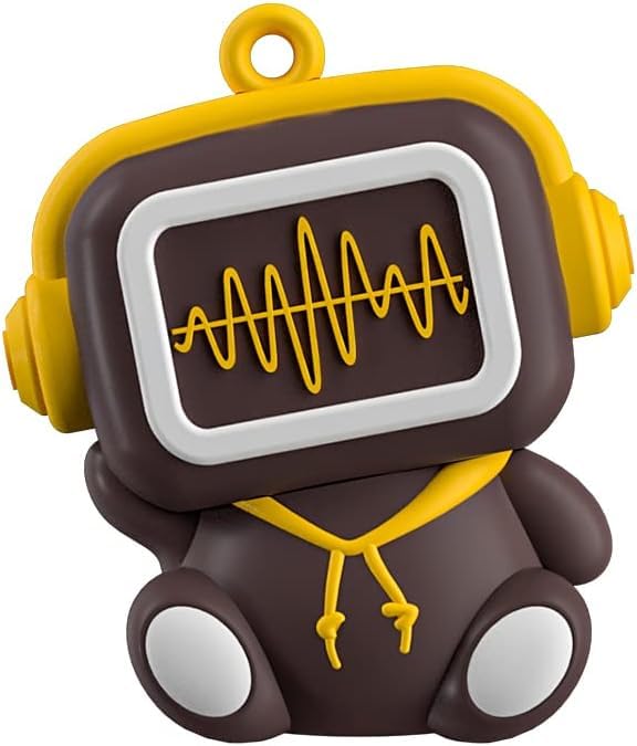 Bilious Cute Rhythmic Musician Shaped USB Flash Drive, Thumb Drive 64gb Waterproof USB 2.0 Memory Stick Small Size USB Drive Gift (64GB, Blue)