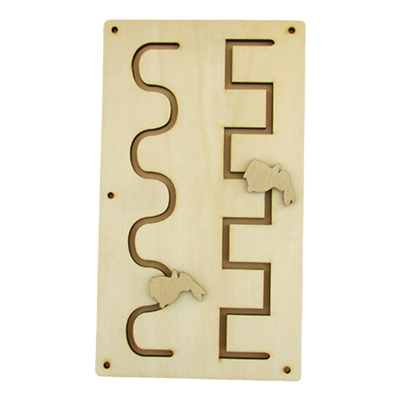 Almencla Montessori Busy Board Walkway DIY Material Early Educational Teaching Activity Center Board for Boy and Girl Kids