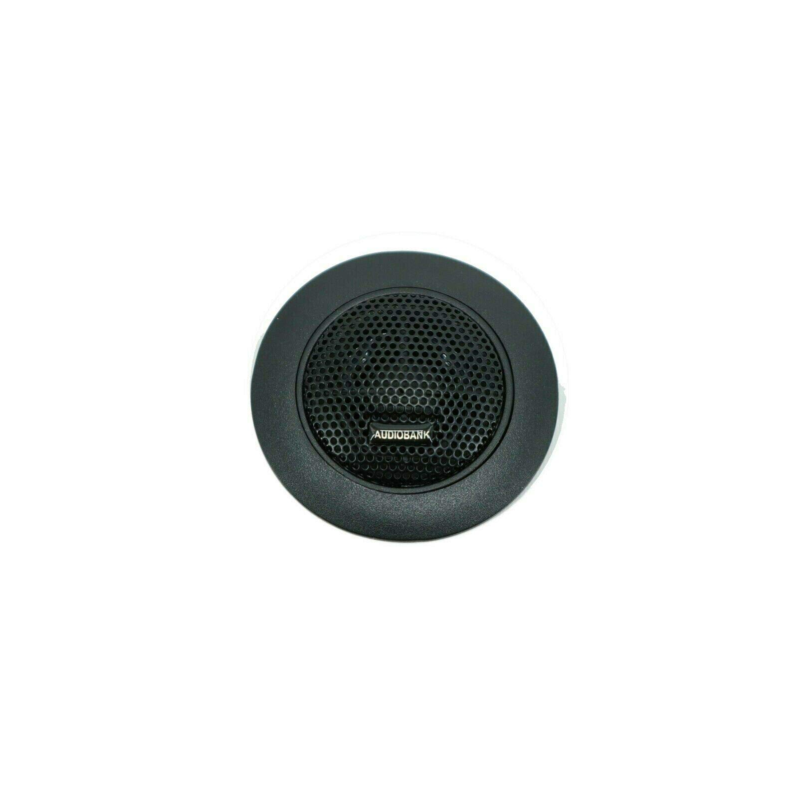 Audiobank 2X AB-TW210 400 Watts Peak Power Handling 4 Ohm Impedance Neodimium Car Audio Tweeter Mylar Diaphragm Frequency Response 2500 Hz to 20,000Hz -2nd Gen