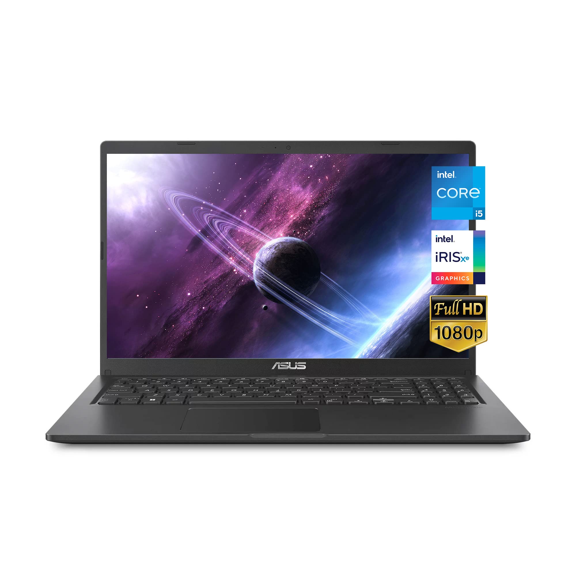ASUS Vivobook 15 Laptop, 15.6" FHD (1920 * 1080) Display, Intel Core i5-1135G7 Processor, 20GB RAM, 512GB PCIe SSD, USB Type-C, HDMI, Wi-Fi, Bluetooth, Windows 11 Home, Indie Black, F1500